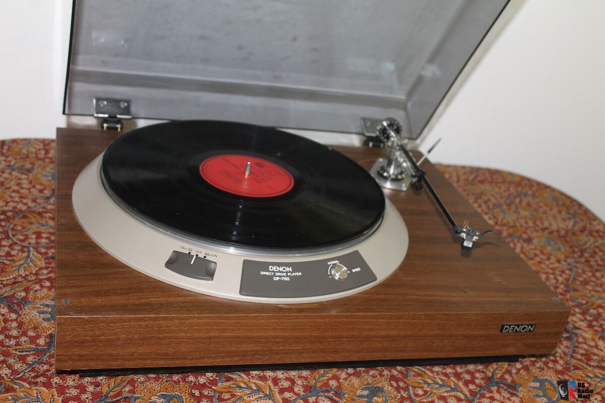 Denon DP-750 w/ Infinity Black Widow Tonearm and Brand New Rega Bias 2 ...