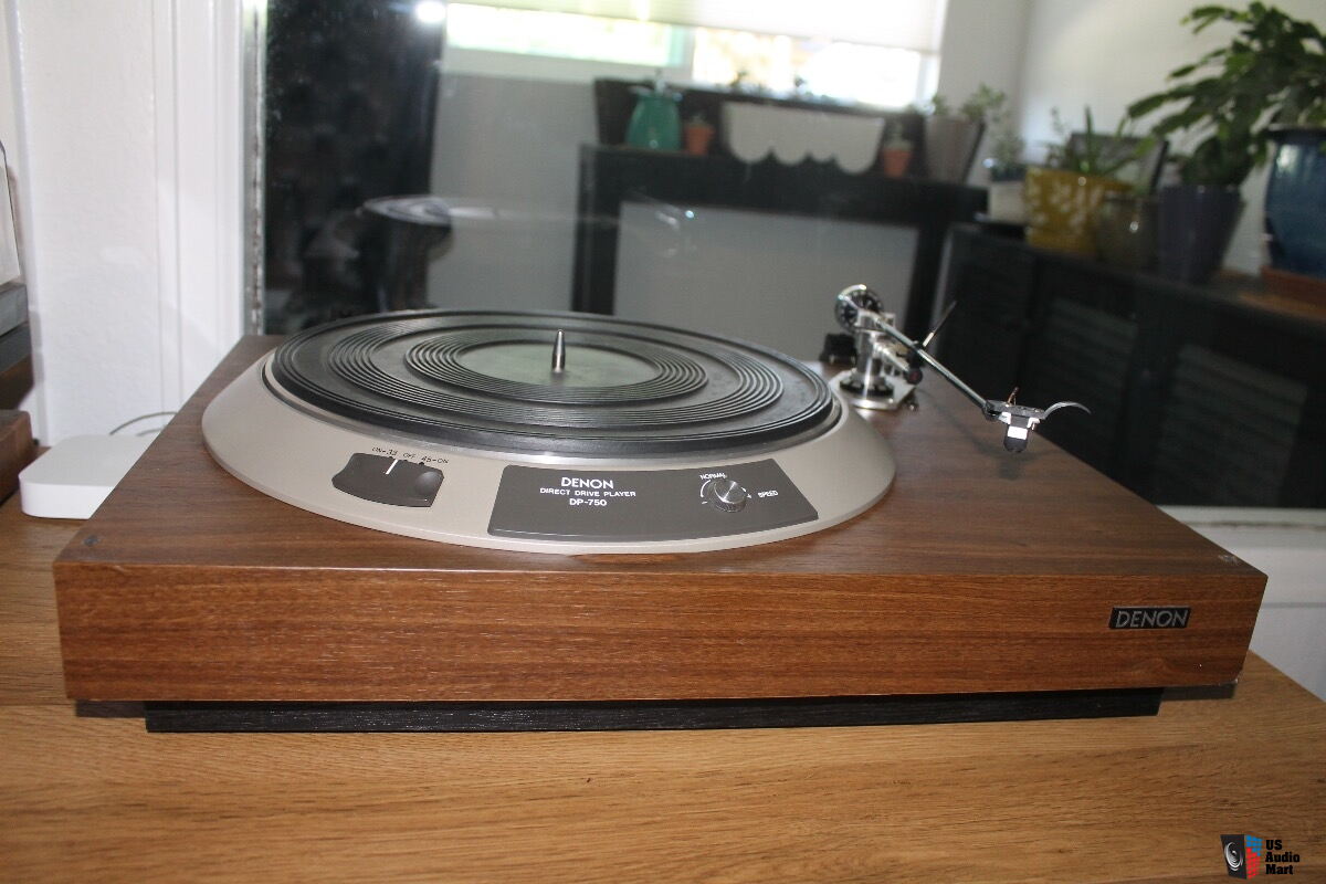 Denon DP-750 w/ Infinity Black Widow Tonearm and Brand New Rega Bias 2 ...