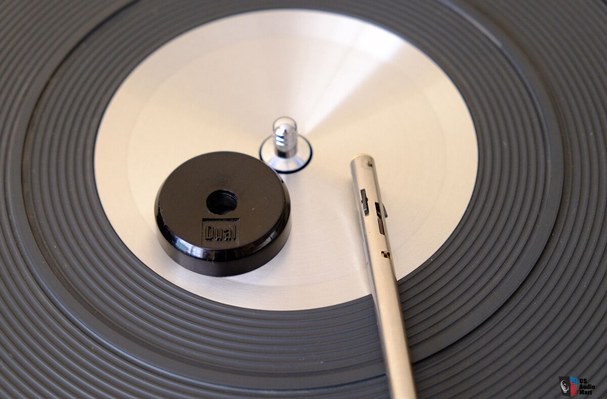 Dual United Audio 1229 Turntable & Dustcover. Clean with rebuilt Speed ...