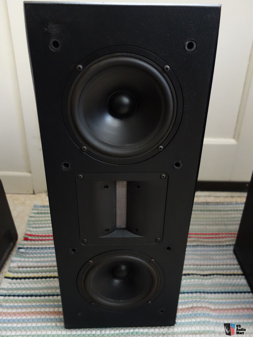 Apogee Centaurus LCR Ribbon speakers, Velodyne Bass woofer Photo ...
