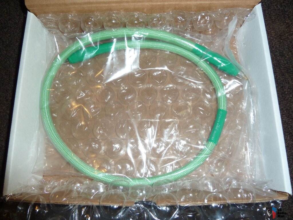 SOLD Creative Cable Concepts Green Hornet Digital Coax S PDIF Cable SOLD Creative Cable Concepts Green Hornet Digital Coax S PDIF Cable