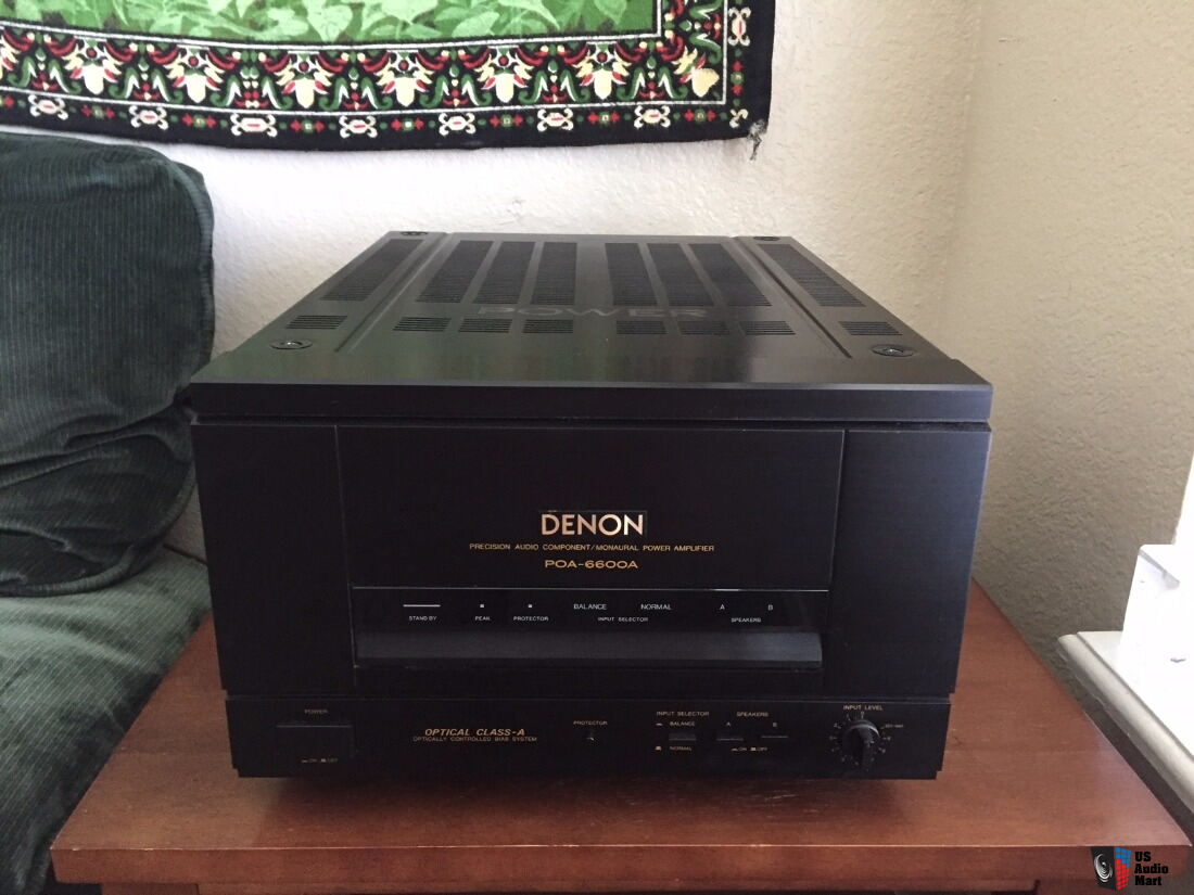 Denon POA 6600A Monoblocks, Pair Photo #1295804 - US Audio Mart