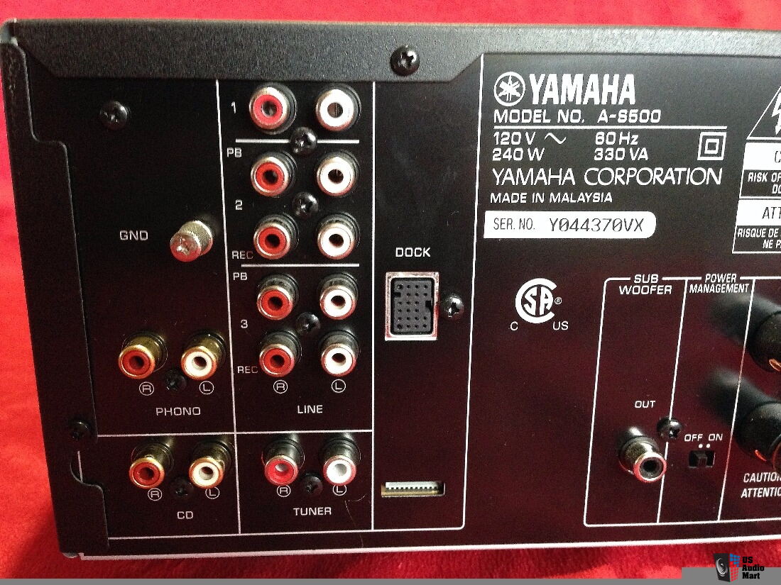 Yamaha A-S500 Integrated Amplifier PRICE REDUCED Photo #1301816 - US ...