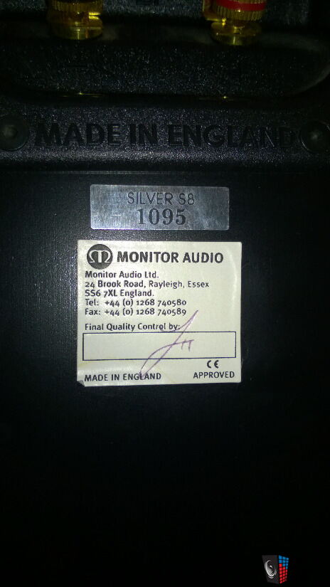 Monitor Audio Silver s8 Audiophile speakers Photo #1302681 - US Audio Mart
