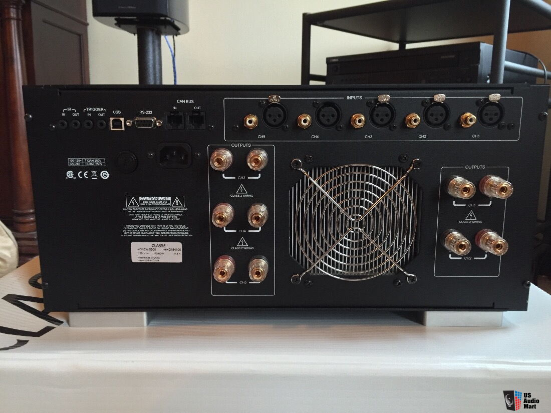 Classe CA 5300 5 Channel Amplifier with original packaging Photo ...