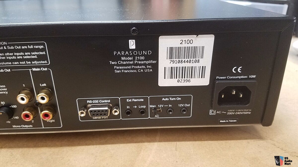 Parasound New Classic 2100 PreAmp Photo #1304017 - US Audio Mart