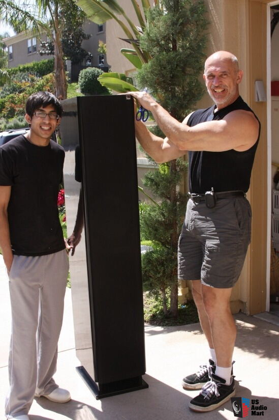 VMPS RM-40 Ribbon Monitor Floor Standing Speaker Pair - Dibble Cabinets ...