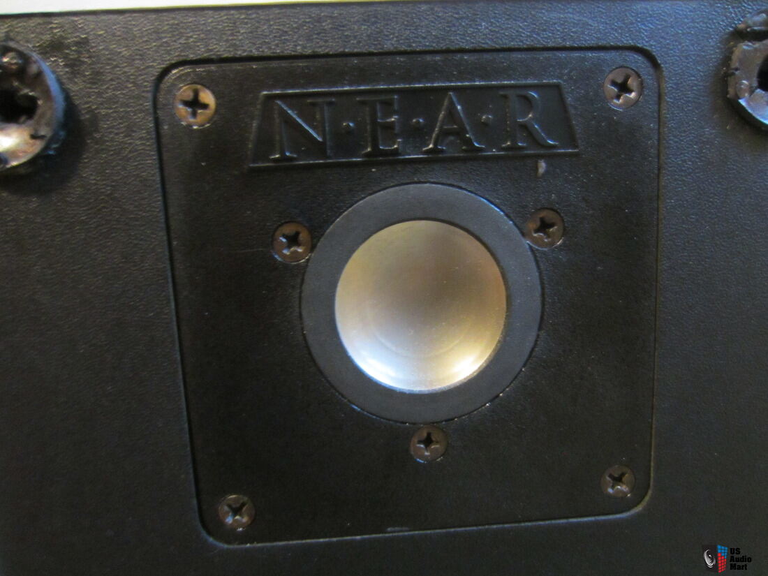 N.E.A.R. 10M Speakers. NEAR MINT, GREAT Sound, VERY RARE IN WHITE Photo ...