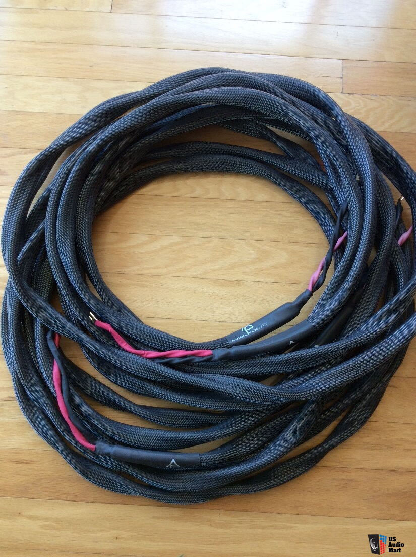 Aural Fidelity speaker cables 9.5 m (32') Photo #1312769 - Canuck Audio ...