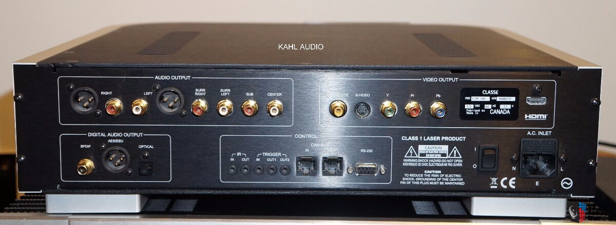 Classe CDP-300 DVD/CD player. Lots of positive reviews! HDMI. $6,500 ...