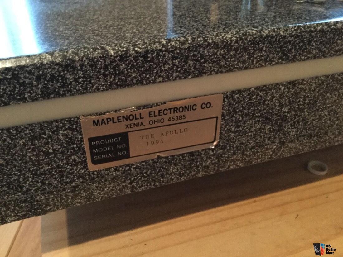 Maplenoll Apollo Turntable with 70lb Platter and 2 pumps ( needs ...