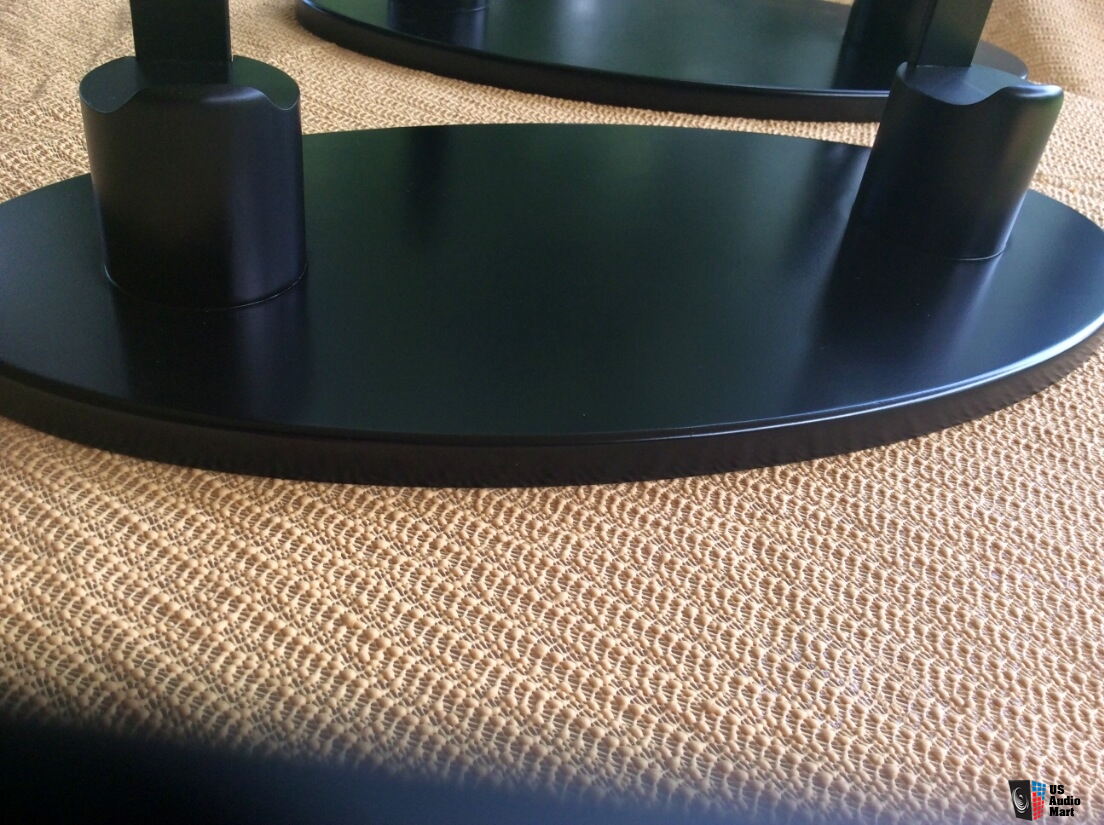 Magnepan 1.7/1.6 Designer Oval base stands by Magna Riser w/replacement ...