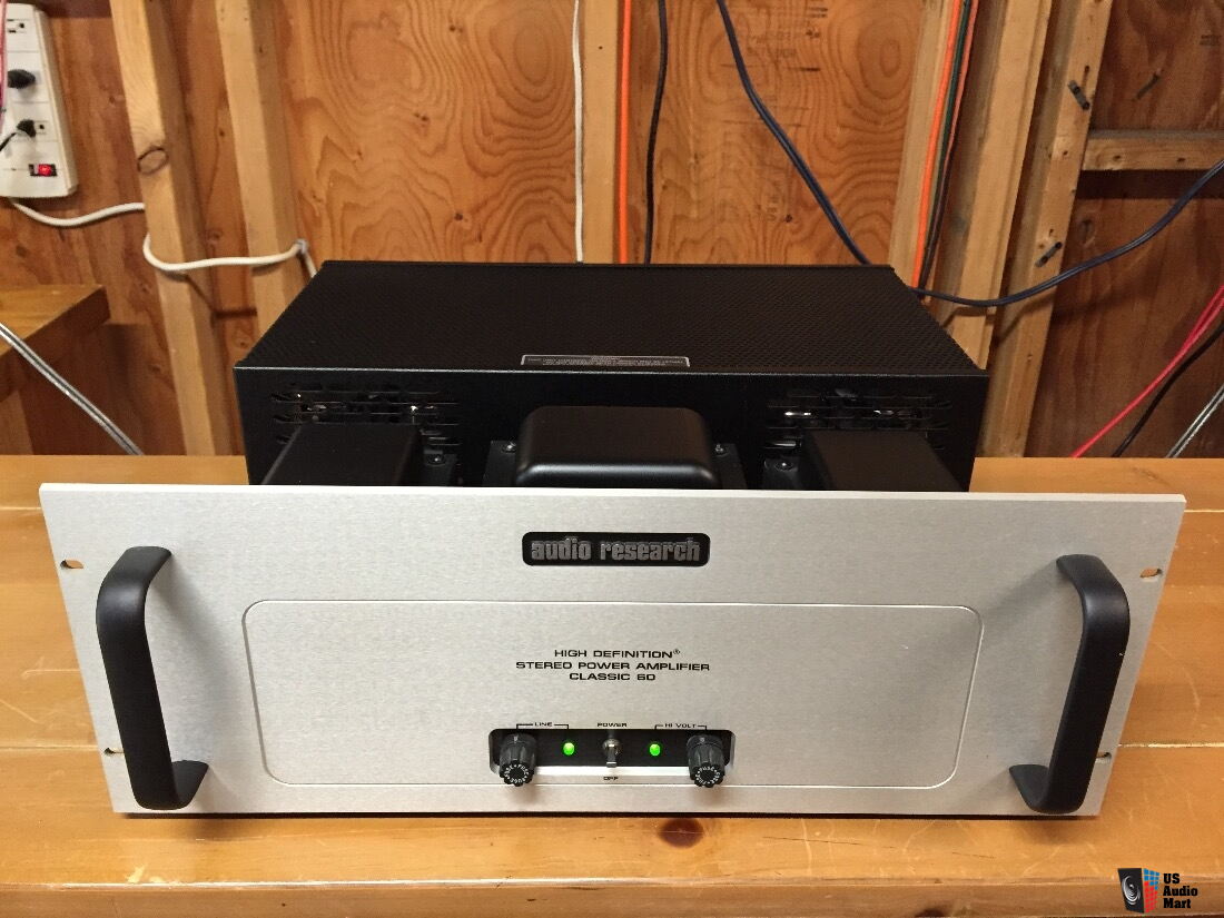 Audio Research Classic 60 Tube Amplifier - Serviced & Retubed For Sale ...