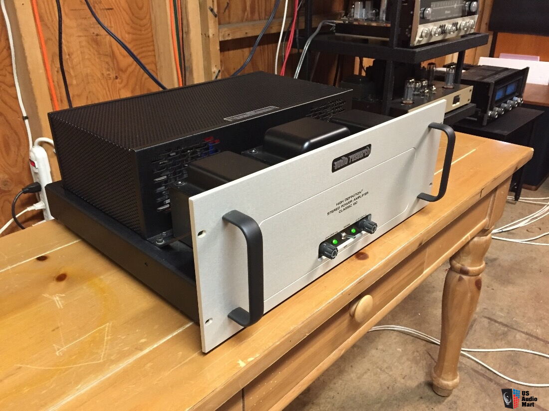 Audio Research Classic 60 Tube Amplifier - Serviced & Retubed Photo ...