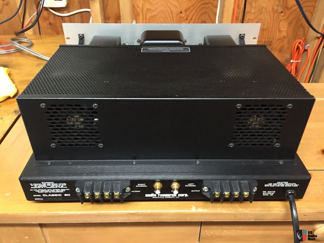 Audio Research Classic 60 Tube Amplifier - Serviced & Retubed Photo ...