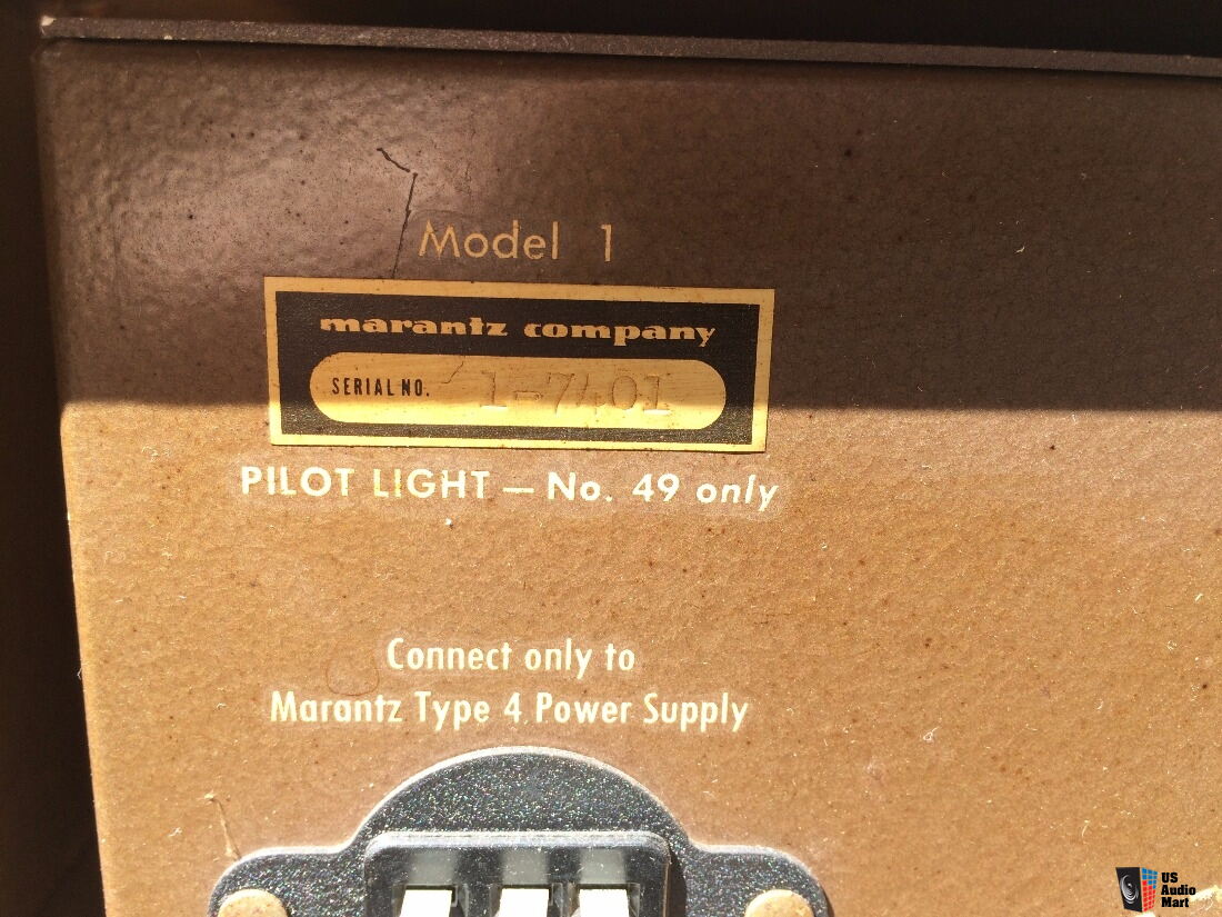 Marantz Model 1 Audio Consolette Photo #1326316 - US Audio Mart