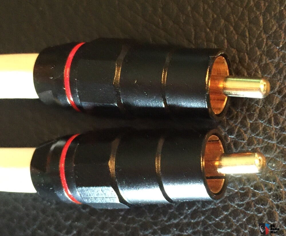 Transparent Audio Triple Shielded 75 Ohm Coax RCA to RCA 1 Meter Cable ...
