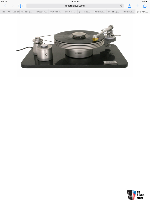 Simon Yorke S7 2 arm turntable Photo #1330641 - Canuck Audio Mart