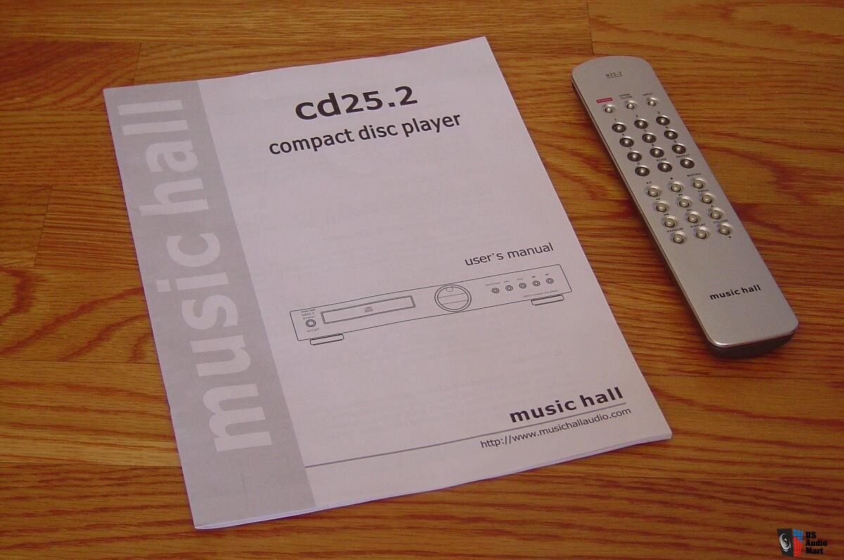 Music Hall, cd25.2 , CD Player with Stunning Looks, BARGAIN PRICED ...