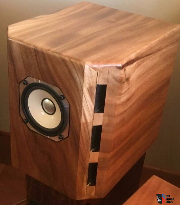Custom Hand Built Folded Horn Single Driver Full Range Bookshelf ...