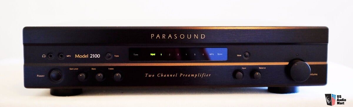 Parasound NewClassic Model 2100 Preamp For Sale - US Audio Mart