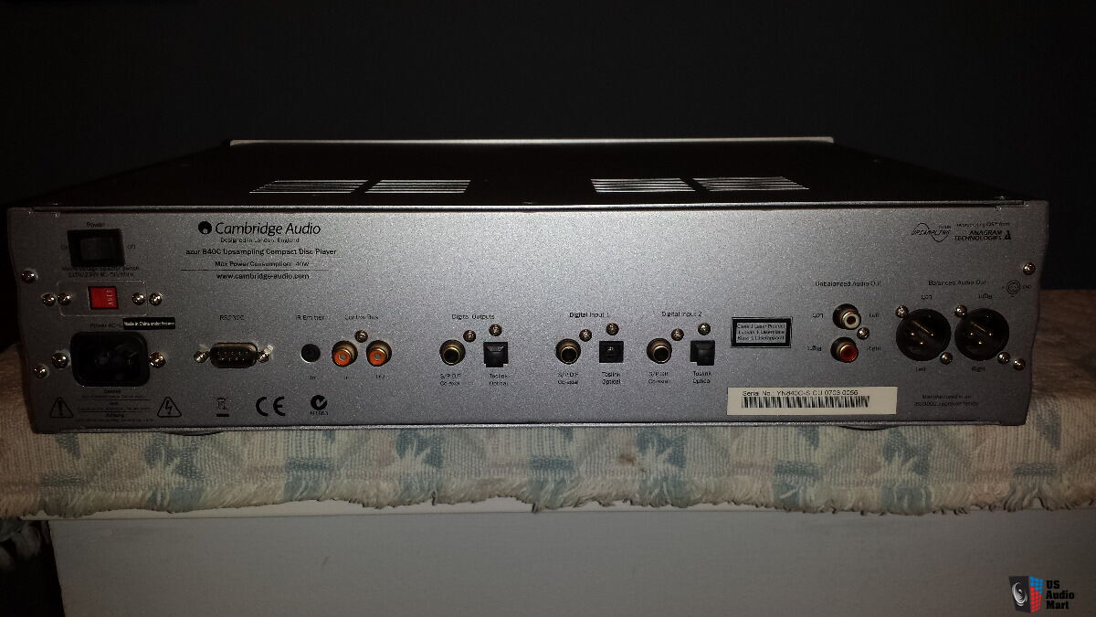 Cambridge Audio Azur 840c CD Player Photo #1338688 - US Audio Mart