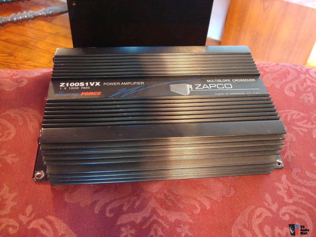 Zapco Z100S1VX 'Oldschool Mono Cheater Amp Photo #1344102 - US Audio Mart
