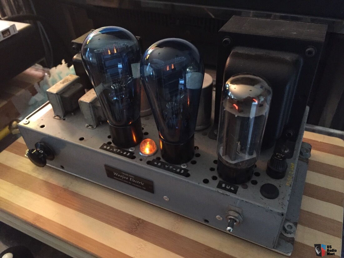 Type 46 Tube Integrated Amp with tubes from 1920's, re-capped Photo ...