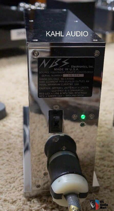 NBS Source Equipment Power Conditioner. 8 outlets. RARE! $6,000 MSRP ...