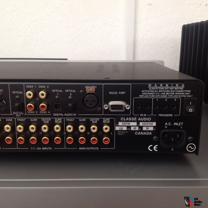 Classe CA 201 Amp & SSP 30 PRE-Amp pick up only Photo #1350975 - US ...
