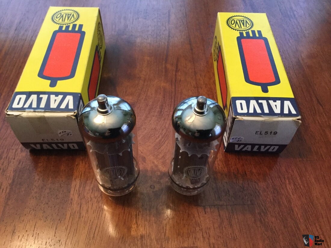 Telefunken & Valvo EL519 NOS tubes in original boxes (RARE!) EAR 869 ...
