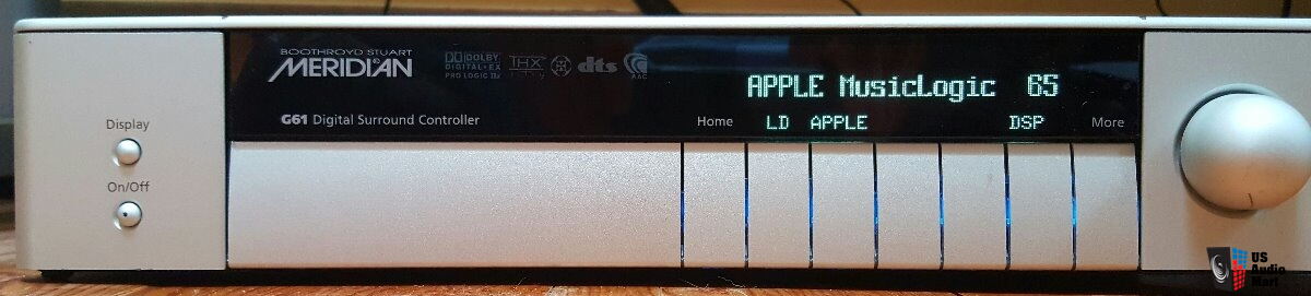 Meridian G61 Preamp/Surround Processor 24/96 DAC Photo #1353678 ...