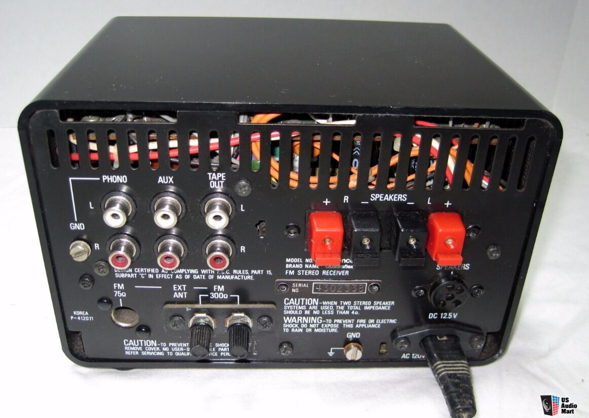 Quadraflex Reference 085R Stereo Receiver==Orig Box & Manual! Photo ...