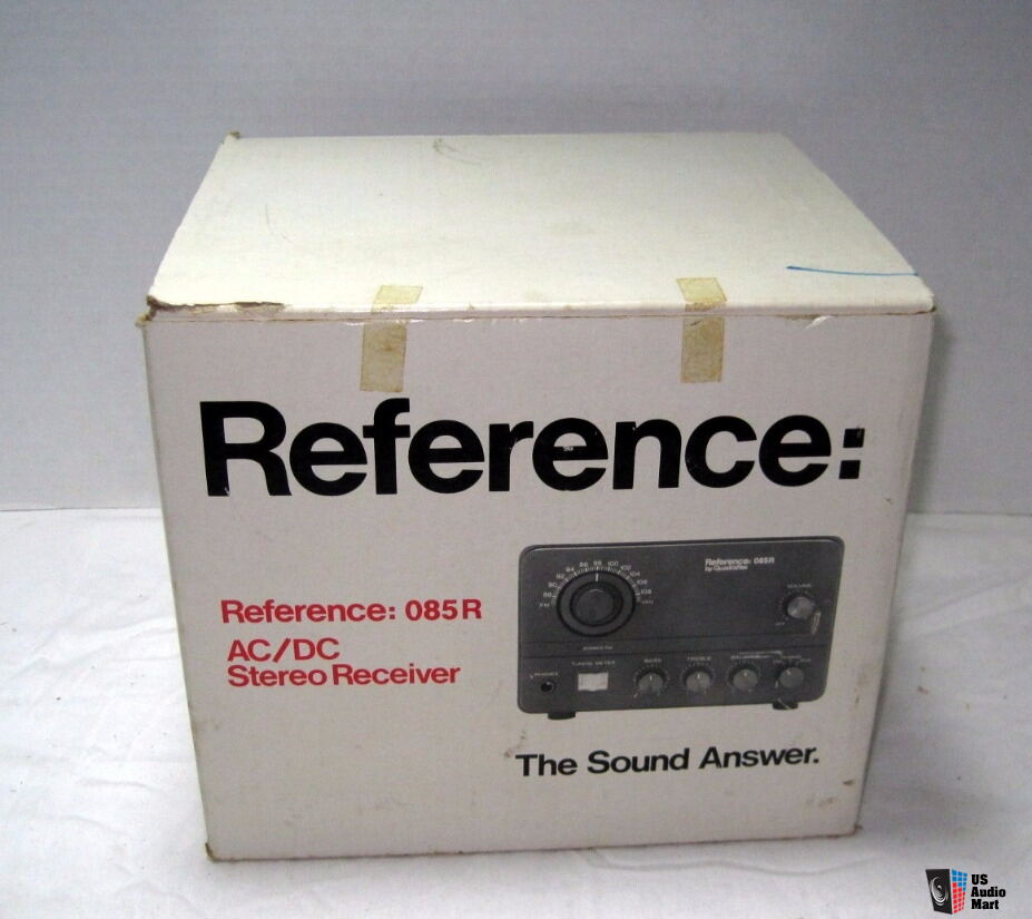 Quadraflex Reference 085R Stereo Receiver==Orig Box & Manual! Photo ...