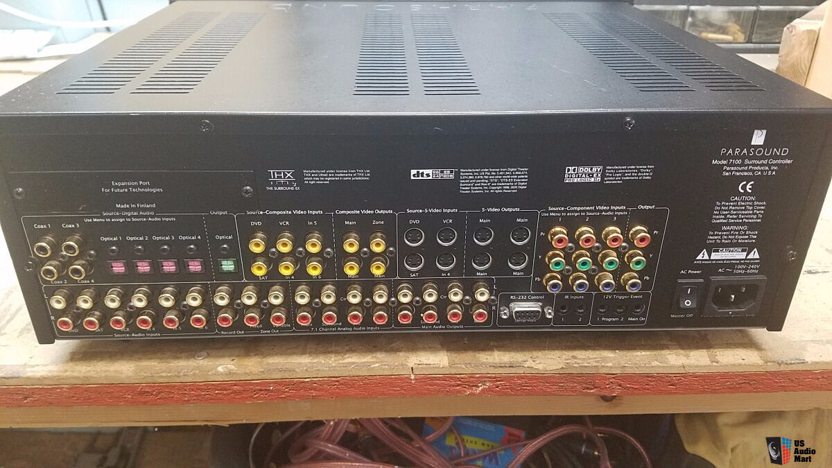 Parasound New Classic 7100 Preamplifier/Processor Photo #1371086 - US ...