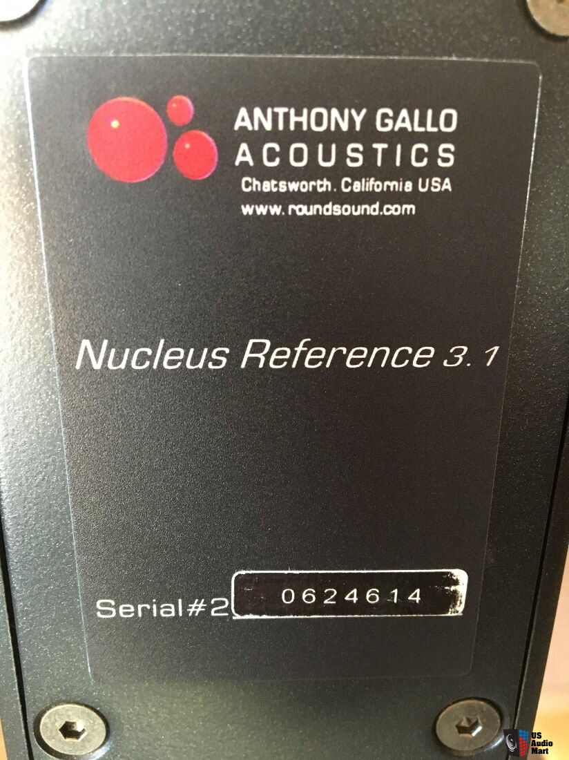 Anthony Gallo Acoustics, Nucleus Reference 3.1 Photo #1372385 - Canuck ...