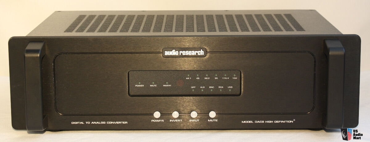 Audio Research DAC-8 D/A Converter with Black Front and Warranty! Photo ...
