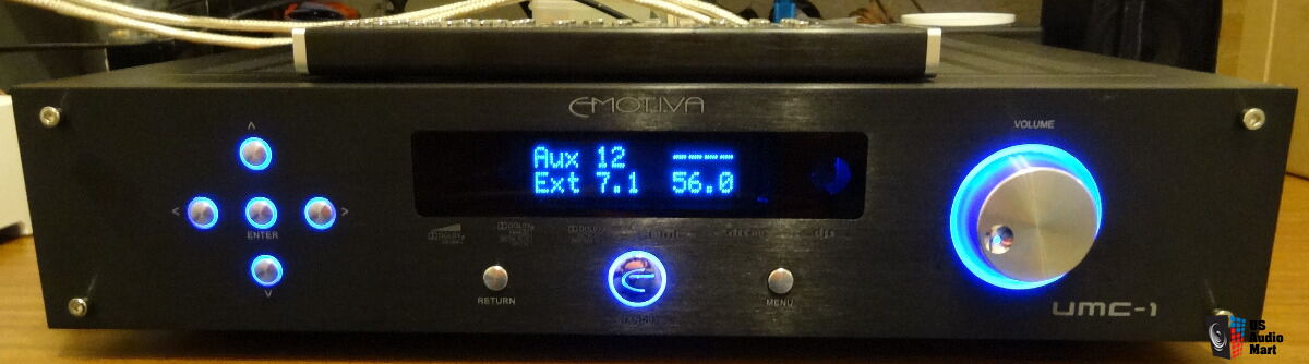 Emotiva Preamp processor 7.1 HDMI UMC-1 with Remote Control Photo ...