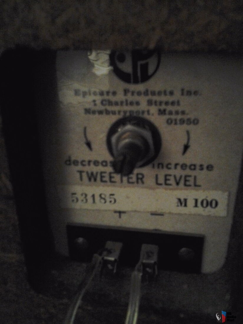 Epicure EPI M100 Speakers - As Is - For Parts or Repair Photo #1380670 ...