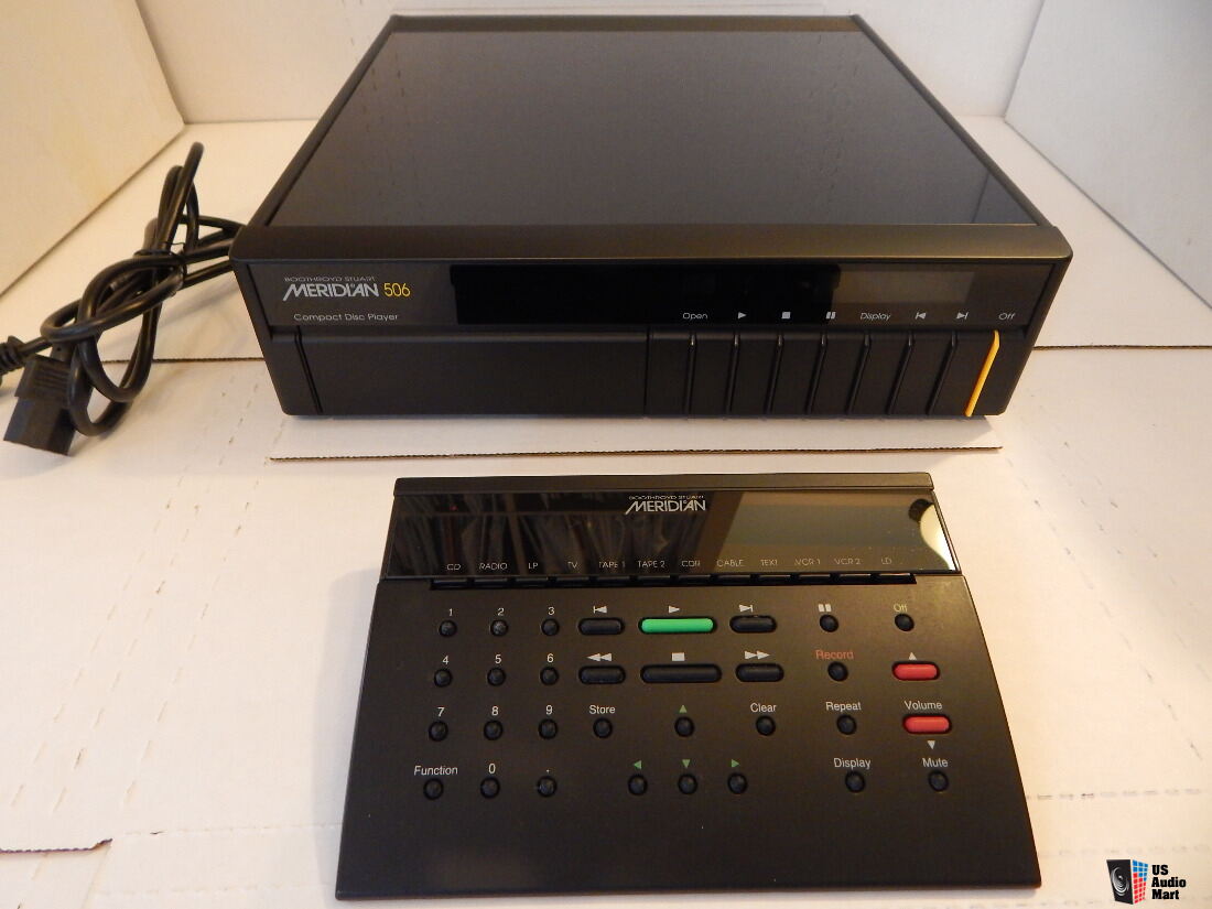 Meridian 506 CD Player With Meridian Remote Photo #1387388 - US Audio Mart