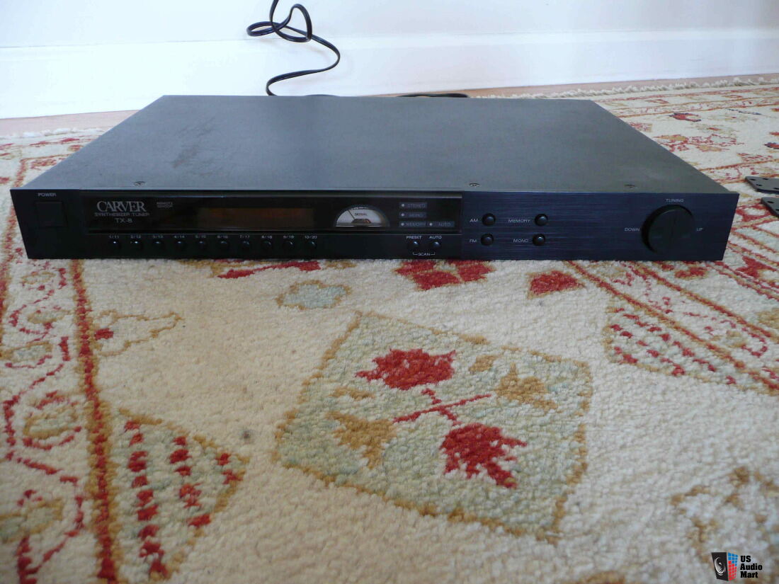 Carver TX-8 Synthesizer Tuner Photo #1388989 - US Audio Mart