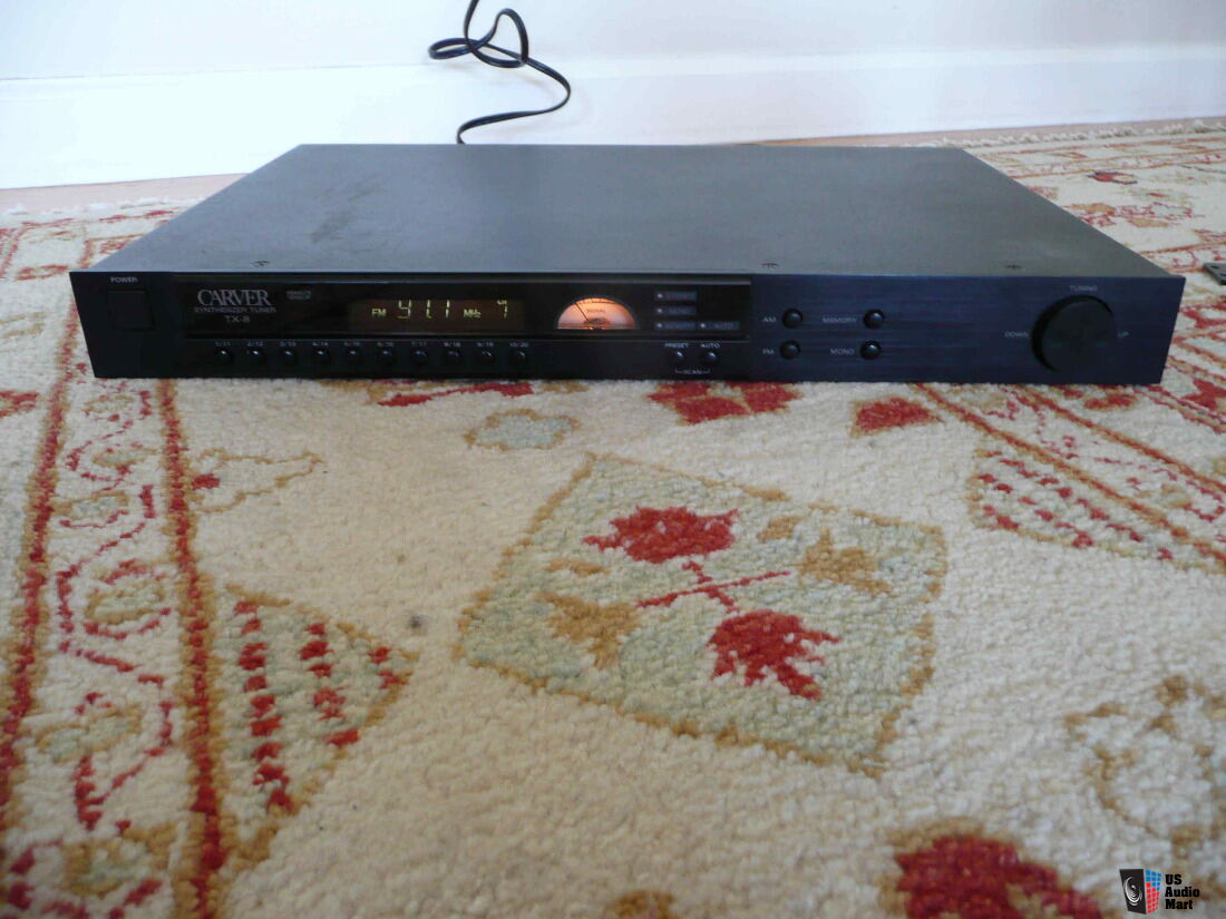 Carver TX-8 Synthesizer Tuner Photo #1388987 - US Audio Mart