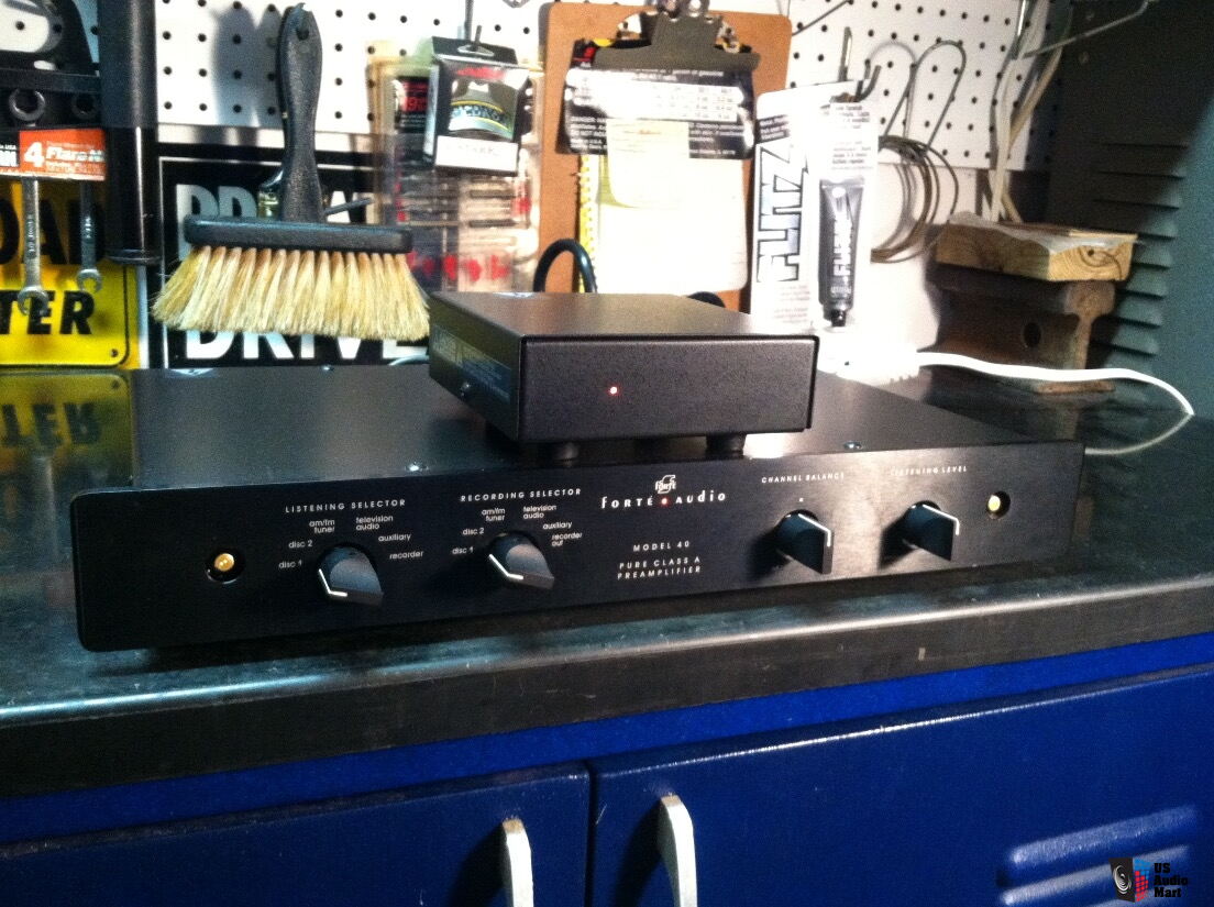 Forte Model 40 Preamplifier - Audiophile grade, excellent with original ...
