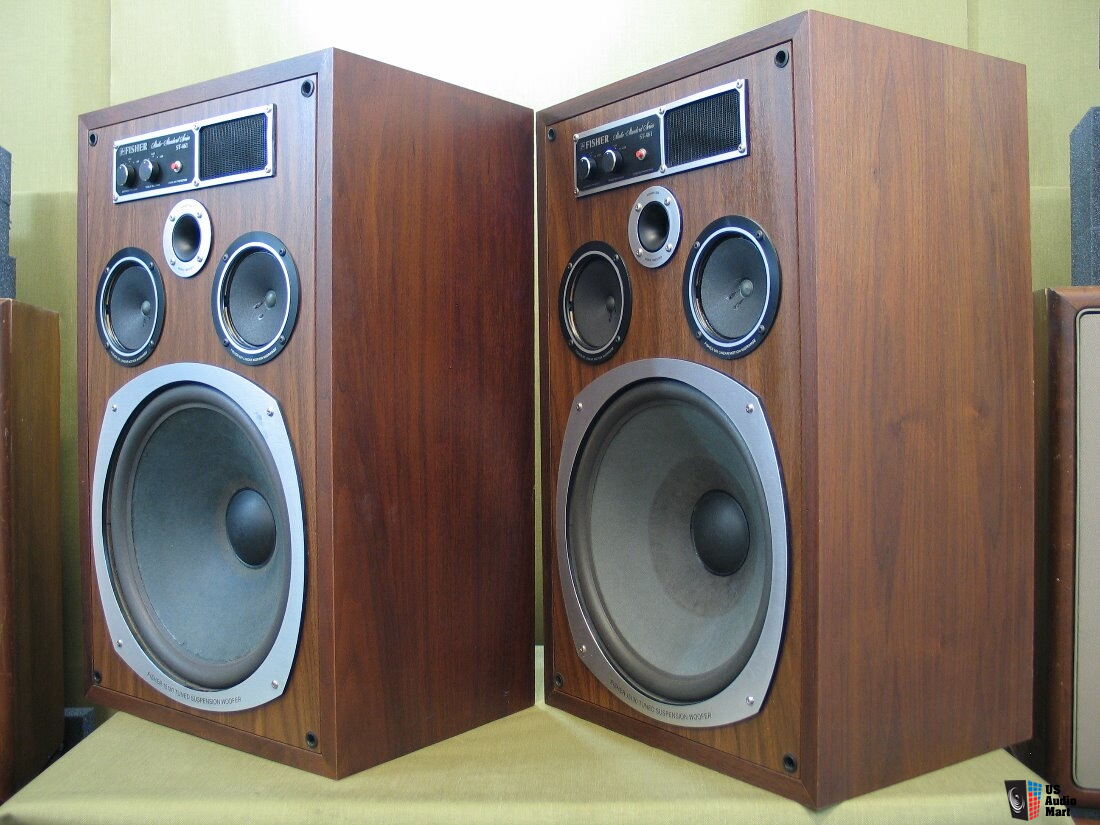 Fisher ST-461 Vintage Studio Standard Audiophile Loudspeakers Photo ...