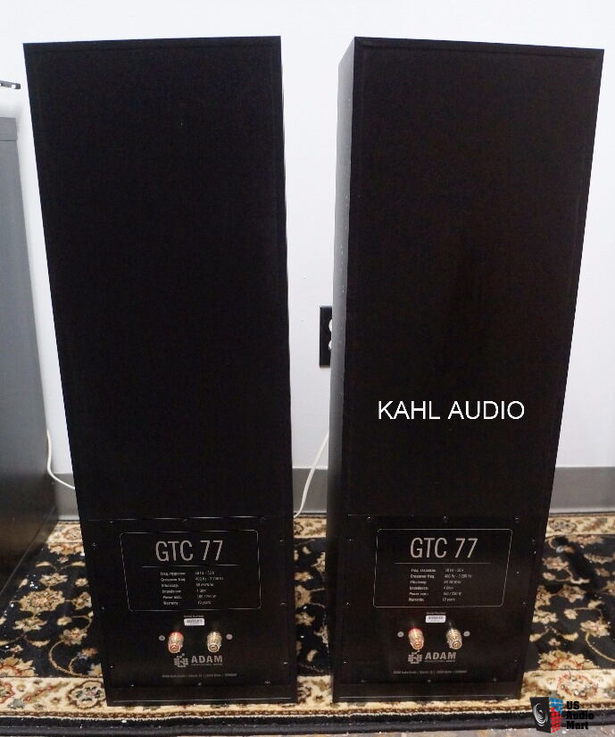 Adam Audio GTC-77 speakers. German high end speakers. DEMO. $2,500 MSRP ...
