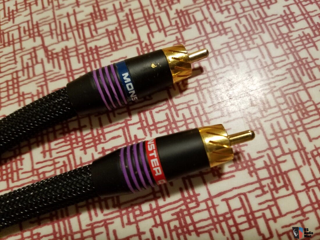 Monster Cable Z Series Z200i 1M Reference Audiophile RCA Interconnect ...
