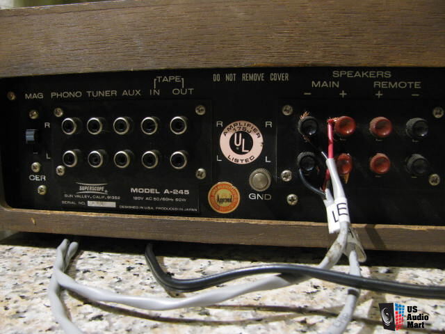 A Rare Little GEM! The Vintage Superscope A-245 Integrated Amplifier ...