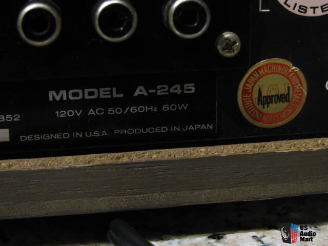 A Rare Little GEM! The Vintage Superscope A-245 Integrated Amplifier ...