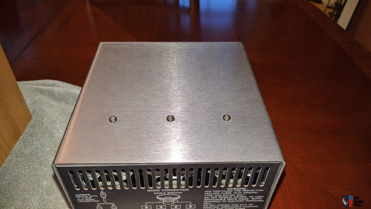 Reduced Price -- Carver M-400t 200wpc Cube Power Amplifier Photo ...