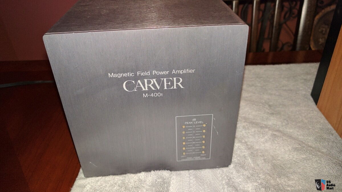 Reduced Price -- Carver M-400t 200wpc Cube Power Amplifier Photo ...